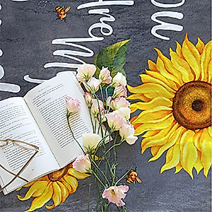 Sunflower Blanket You are My Sunshine Blanket Sunflower Decor Sunflower Gifts for Women/Daughter/Mom/Wife Granddaughter Blanket Soft Cozy Flannel Fleece Throw Blankets for Women 50"x60"