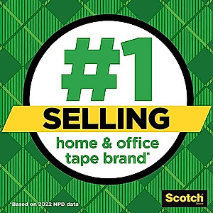 Scotch Magic Tape, Invisible, Home Office Supplies and Back to School Supplies for College and Classrooms, 4 Rolls with 4 Dispensers