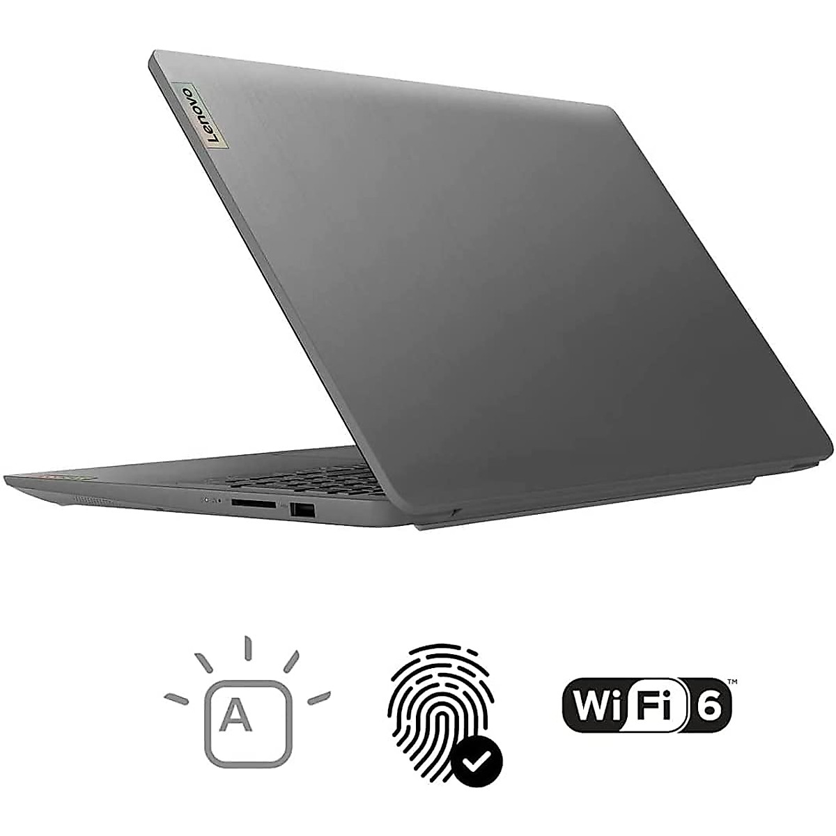 lenovo IdeaPad Touchscreen Laptop (Newest Model), 15.6” Full HD Display, Intel Quad-Core i5-1135G7, 12GB RAM, 512GB SSD, Backlit Keyboard, Fingerprint Reader, Windows 11 Home in S Mode, Grey