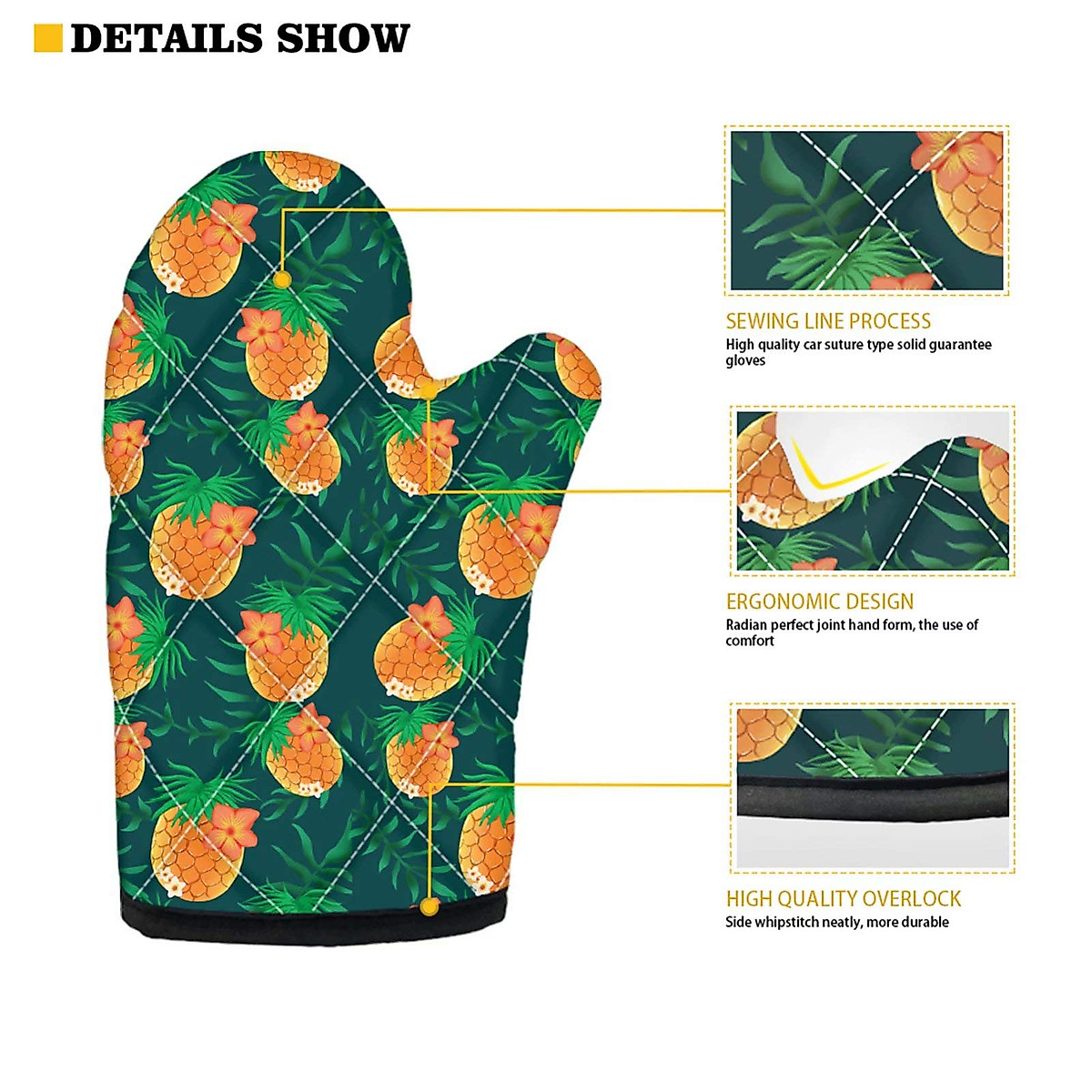 Snilety Boho Mandala Floral Oven Mitts and Pot Holders Sets of 2 Heat Resistant Hot Pads Women Cooking Gloves Purple Handling Kitchen Cookware Bakeware BBQ