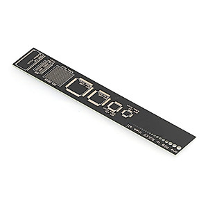 PCB Engineering Ruler, Scratch Free Accurate Spacing Clear Metric PCB Scale Ruler 3 Sizes for Electronic Engineers