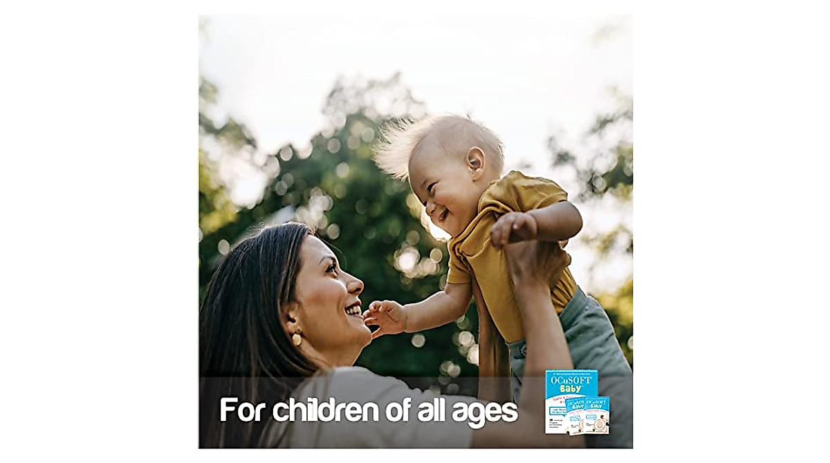 OCuSOFT Baby Eyelid Cleanser Towelettes (20 ct) - Gentle & Tear-Free