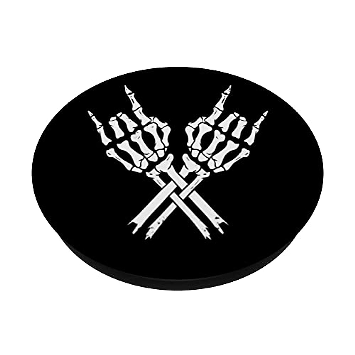Devil Horns Skeleton Hands Heavy Metal Music Rock and Roll PopSockets Swappable PopGrip