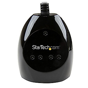 StarTech.com 15m USB 2.0 Active Cable with 4 Port Hub - Long USB Cable with 4 port USB Hub - USB A (M) to 4x USB A (F) - 15m, 50 ft Black, TAA (USB2EXT4P15M)