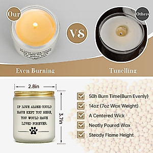 Pet Memorial Gifts for Loss of Dog Cat, Sympathy Gift for Pets Loss, Dog Bereavement Gift, Cat Memorial Candle, Remembrance Gift in Memory of Dog, Passing Away Condolence Present for Friends Pet Owner