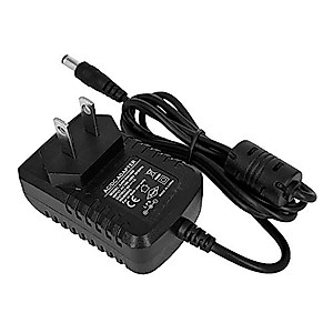 Pigtone DC 9V Guitar Pedal Power Supply AC Wall Charger Adapter 9V DC 1A 1000mA Tip Negative 5 Way Daisy Chain Pedal Cables for Most Guitar Effect Pedals