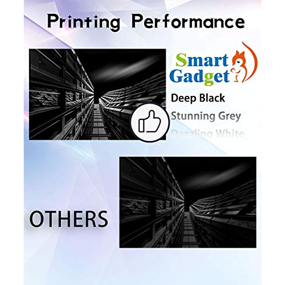 Smart Gadget Brother LC103 Replacement Ink Cartridge LC103 LC 103 | Use with MFC J870DW J450DW MFC-J470DW J470DW J650DW J4410DW Printers | 2 Pack, Black