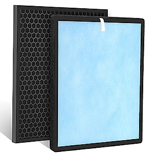 Filter Replacements for HSP001 Smart True HEPA Air Purifier, 4 Stage Filtration of Fine Pre-Filter, Activated Carbon, Cold Catalyst and H13 True HEPA Filter