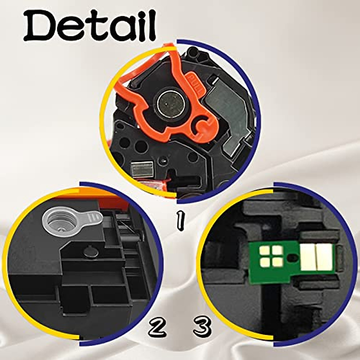 for Canon CRG069 Toner Cartridge Replacement Pack for I-SENSYS LBP673Cdw MF750 Serie Printer 1 Magenta