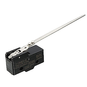 uxcell 2PCS Z-15GW2-B 1NO + 1NC Long Hinge Roller Lever Micro Action Switches