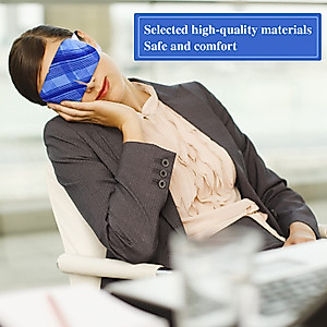 ALAREWO 22 Packs Steam Eye Mask Self Heating Moist Eye Compress Disposable SPA Warm Eye Mask for Dry Eyes, Eye Fatigue, Stress Relief, Soothing Headache Travel Trouble Sleeping (Unscented)