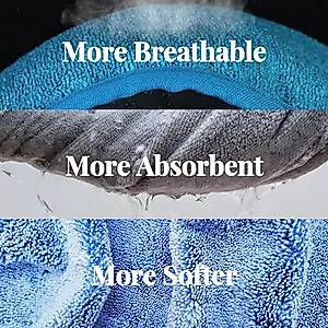 YoulerTex Microfiber Hair Towel Wrap for Women, 2 Pack 10 inch X 26 inch, Super Absorbent Quick Dry Hair Turban for Drying Curly, Long & Thick Hair (Pink)