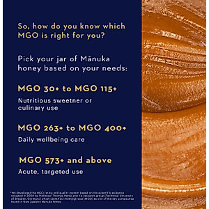 Manuka Health UMF 13+/MGO 400+ Manuka Honey (250g/8.8oz), Superfood, Authentic Raw Honey from New Zealand