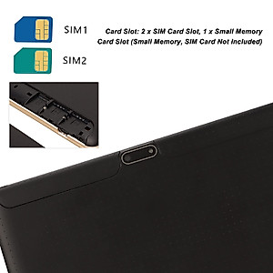 Pomya Tablet, 10.1 Inch 1280x800 IPS HD Tablet for Android 5.1, 1GB RAM 16GB ROM 8 Core Tablet Supports Small Memory Card, 3G Network PC Tablet for Daily Life