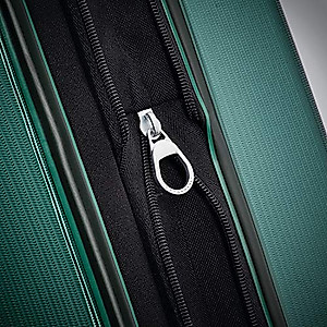 Samsonite Winfield 3 DLX Hardside Expandable Luggage with Spinners, Checked-Large 28-Inch, Emerald