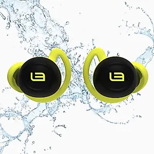 HyperSonic Evolution: Hyper Definition Bluetooth Earbuds (Ultra Tight Bass, 60 Hours Playtime, 3D Spatial Sound, Wireless Charging, iPX7 Waterproof, Passive Noise Isolation) New for 2023 (Flux Green)