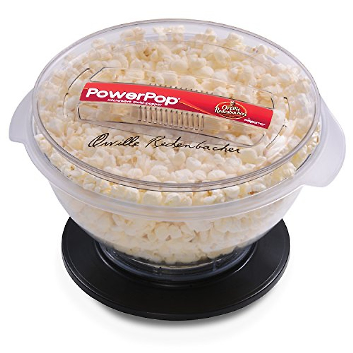 Presto 04830 PowerPop Microwave Multi-Popper, Black