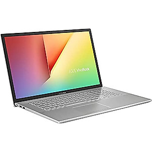 Asus Vivobook 2021 Premium 17 Laptop Computer I 17.3" HD+ Display I 10th Gen Intel 4-Core i7-1065G7 I 24GB DDR4 512GB SSD 1TB HDD I USB-C Bluetooth Webcam Win10 Silver + 32GB Micro SD Card