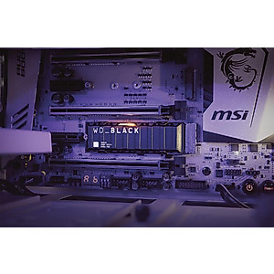 Western Digital WD Black SN850 1TB NVMe PCIe 4.0 M.2 Internal Gaming SSD with Heatsink