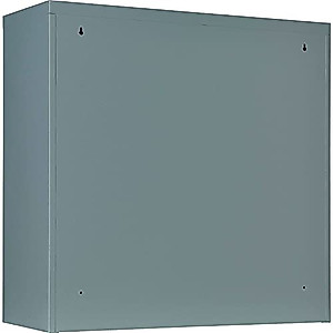 Global Industrial Assembled Wall Storage Cabinet, 30x12x30, Gray