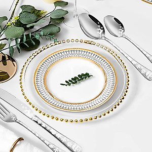 Vilihkc Christmas Style Silverware Set,20 Piece Stainless Steel Flatware Set, Kitchen Utensil Set Service for 4,Tableware Cutlery Set for Home and Restaurant,Dishwasher Safe