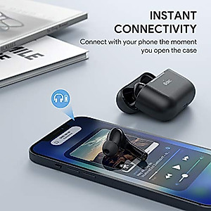 ＷＭＷＹＭＸ Wireless Earbuds, Active Noise Cancelling Headphones in-Ear Bluetooth Headsets with 4 Mics 30hrs Playtime Fast Charging Premium Sound for Sports IPX8 Waterproof Gaming/Sleeping Earphones