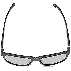 Foster Grant Mens Ramble Sunglasses Sunglasses Black Frame Grey Lenses Way Shape, Black/Smoke, 52 mm US