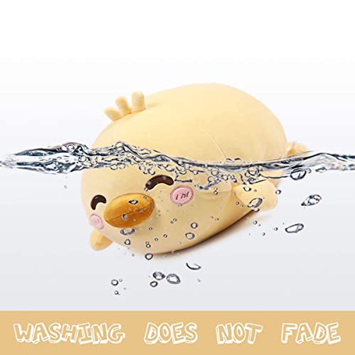 ARELUX Duck Plush Pillow Stuffed Animal Snuggly Pillow Cute Plush Toy Snuggle Buddy Duck Plushie Kawaii Soft Hugging Pillow for Kids Boys Girls 17.7in