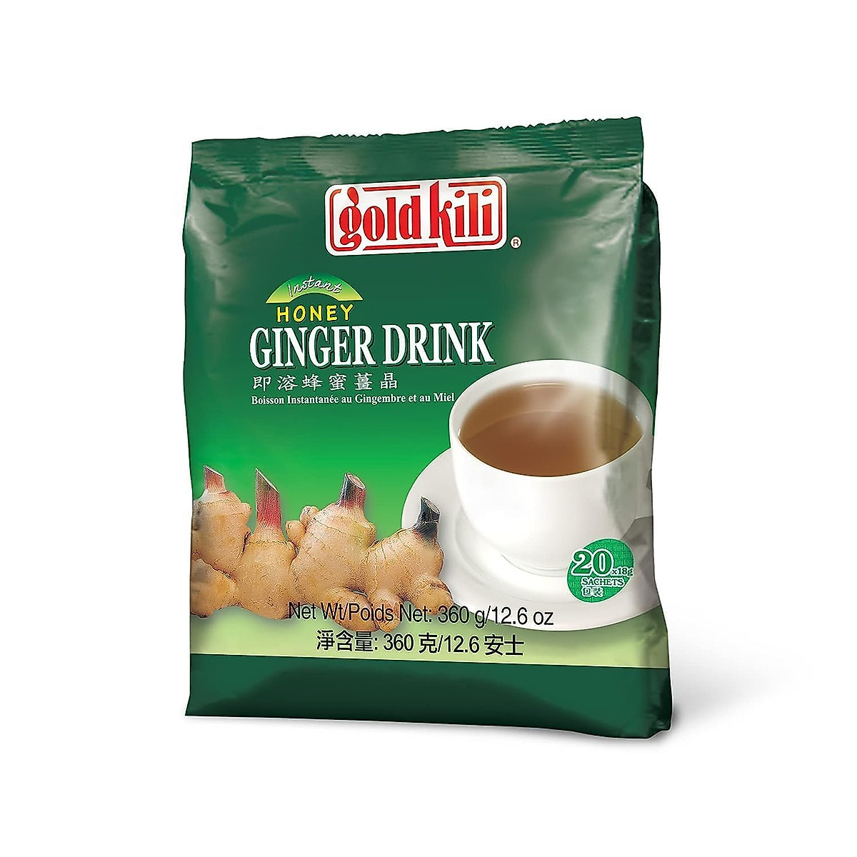 Ginger Drink -Gold Kili 120 Sachets Packed in 6 Bags