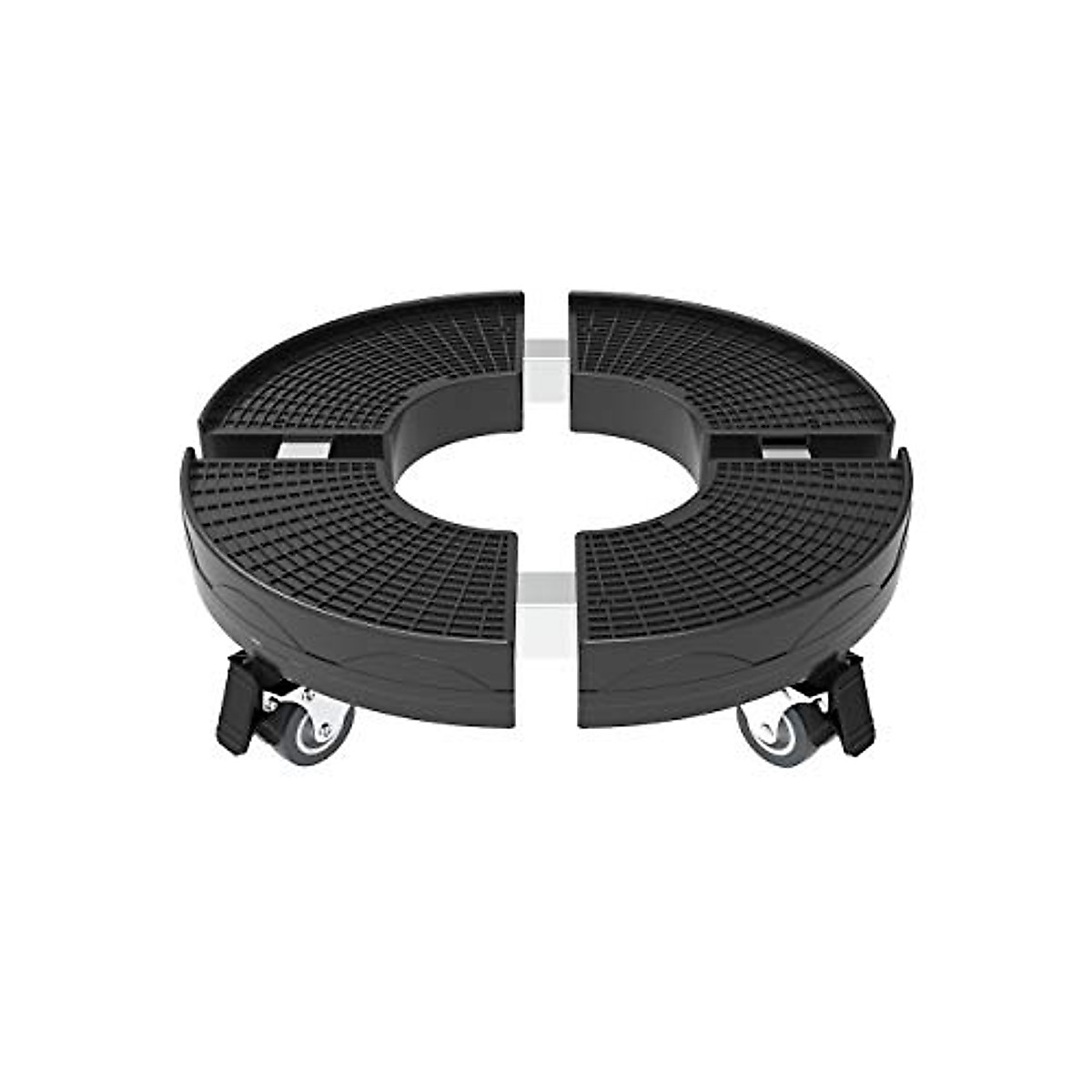 Adjustable Plant Stand (15-20’’) with Wheels Large Potted Planter Plant Stand on Wheels Pound Heavy Duty Plant Dolly Movable Plant Caddy Adjustable Rolling Tray Coaster…