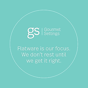 Gourmet Settings 4-Piece Mini Spoons Set, Avalon Collection Matte/Polished Small Stainless Steel Teaspoons, Demitasse Espresso Cutlery, Dishwasher Safe