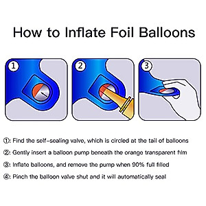 Navy Blue Number 5 Balloons 40 Inch Large Dark Blue Helium Foil Balloons for Birthday Party 2022 Graduation Decorations Anniversary Celebrations (Number 5)