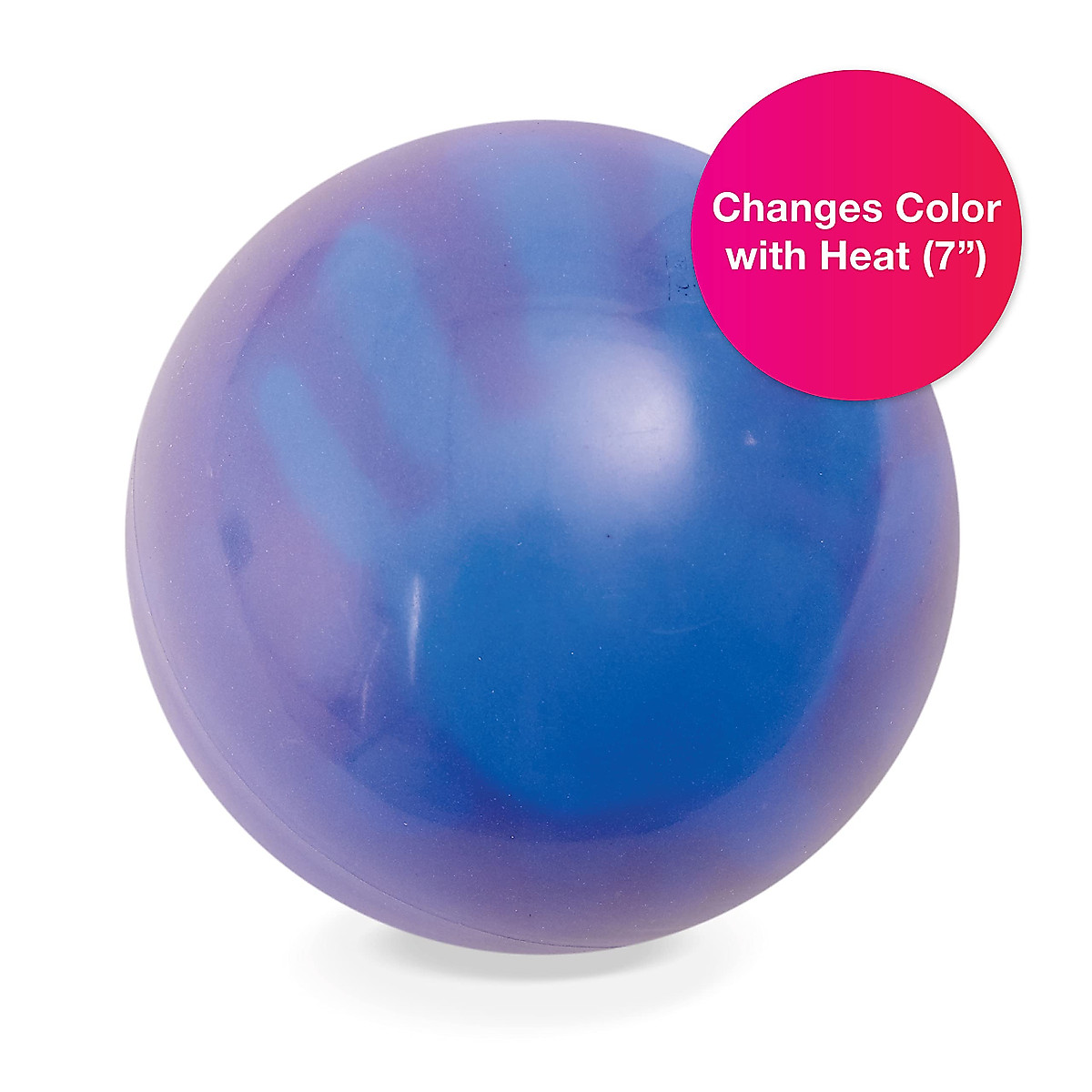 Edushape Incredi-Ball Change-A-Color Sensory Ball for Baby - 7" Color Changing Baby Ball That Helps Enhance Gross Motor Skills for Kids - Toddler Ball for Sensory Development