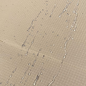 10 X 10ft Hardtop Gazebo, Double Roof Gazebo with Nettings, Outdoor Steel Frame Vertical Stripes Roof Permanent for Patio, Backyard, Lawns,Khaki