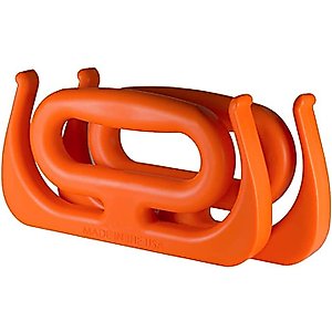 MAMMOTH GRIP Dry Cleaning Laundry Carrier (2-pack) Multi Purpose Handle/Holder Grocery Bags Shopping Bags Paint Cans 5-Gallon buckets Propane Tanks Durable Heavy Duty 100lbs per Grip - Made in the USA