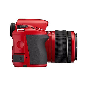 Pentax K-50 16MP Digital SLR Camera Kit with DA L 18-55mm WR f3.5-5.6 Lens (Red)