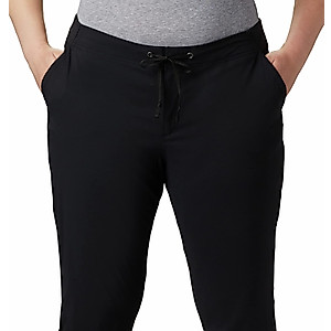 Columbia Women's Anytime Outdoor Boot Cut Pant, Black, 10