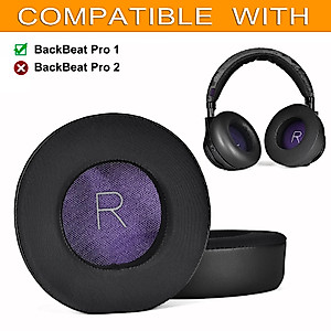 defean BackBeat Pro Cooling Gel Ear Pads Replacement Cover Cushions Compatible with Plantronics BackBeat Pro Wireless Noise Canceling Headphones