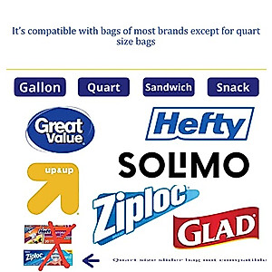 Lavaux Designs acacia wood Ziplock bag organizer Set of 4 boxes | Compatible with Ziploc, Solimo, Hefty, Glad for gallon, quart, sandwich bags & snack size ziplocks | kitchen organization and storage