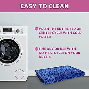 MARUNDA Self-Warming Cat Bed,Super Soft Dog Bed Crate Bed Blanket, Self Heating Cat Pad, Thermal Cat and Dog Warming Bed Mat. (Self-Warming, S - 22" * 15")