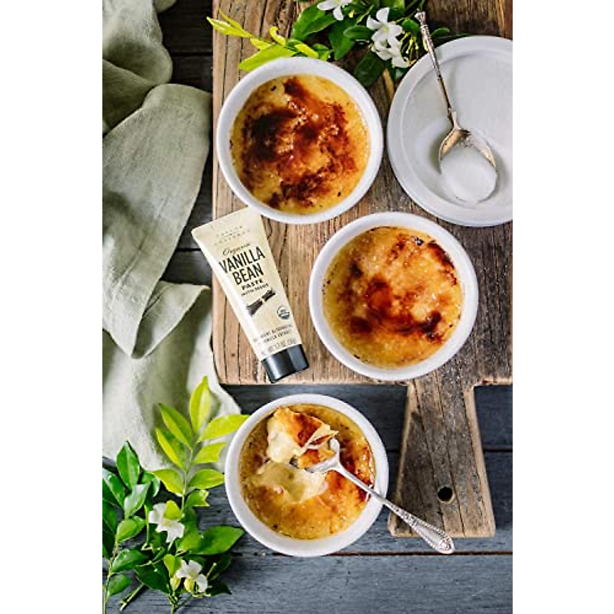 Taylor & Colledge Organic Vanilla Bean Paste with Seeds, 1.7oz Tube