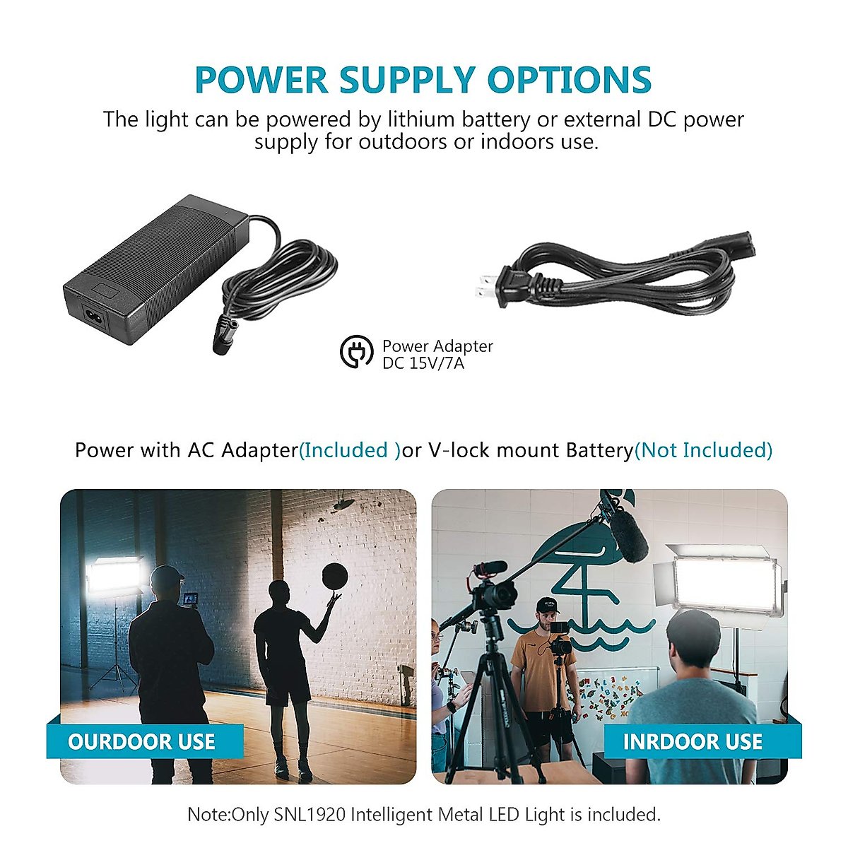 Neewer Professional 1904 LED Video Light with APP Intelligent Control System, Dimmable Bi-Color 3200K-5600K Photography Lighting Kit for YouTube Studio Video Lighting with LCD Screen, Metal Shell