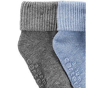 Carter's Baby-Boys Socks, Solid, 3-12 Months (Pack of 6)