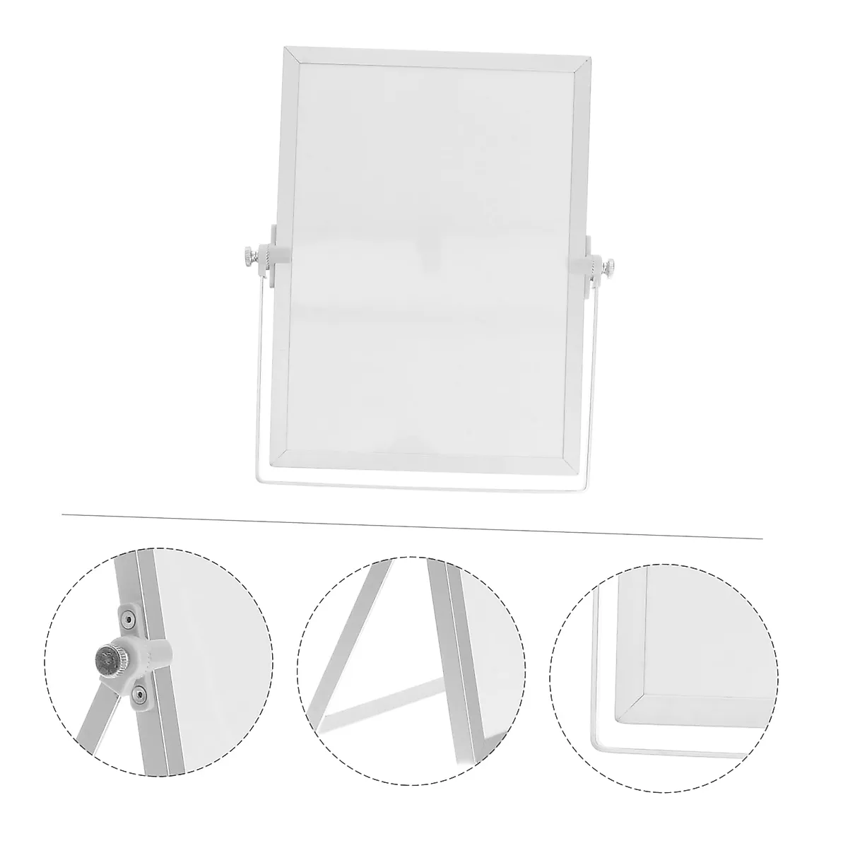 Ciieeo Magnetic Easel Tabletop whiteboard Dry Erase whiteboard Stand Painting Easel Mini Easel Stand Chalkboard Easel Planner Reminder Board Desktop White Board Blackboard