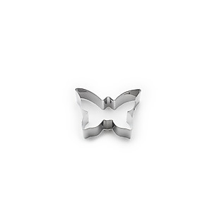 Darice Butterfly Cookie Cutter, STD, Silver
