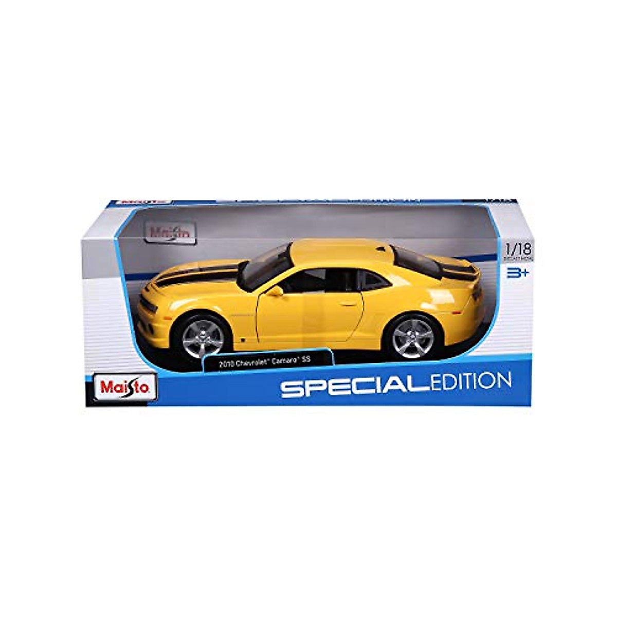 Maisto 1:18 Scale 2010 Chevy Camaro SS RS Diecast Vehicle (Colors May Vary)