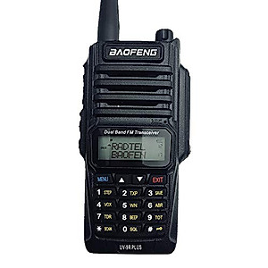 Radtel Baofeng Uv-9r Plus 8Watts Walkie Talkie Bf-uv9r Plus Ip67 Waterproof Uhf/VHF Dual Band Radio 8W (No FM Radio Feature)