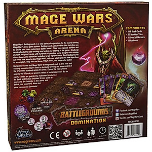Mage Wars Arena Battlegrounds Dominatio Game
