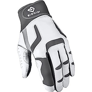 Bionic Men's ReliefGrip 2.0 Golf Glove (Silver, X-Large, Left)