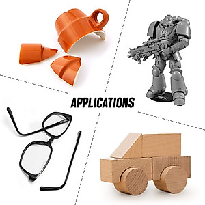 Professional Grade Cyanoacrylate (CA) Super Glue by GLUE MASTERS - 56 Grams - Thick Viscosity Adhesive for Plastic, Wood & DIY Crafts